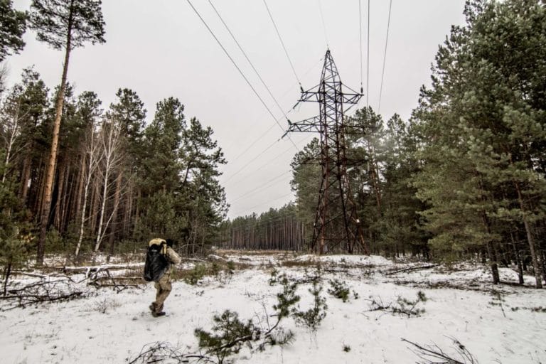 Chernobyl zone of alienation: 5 days in the cold winter 2018